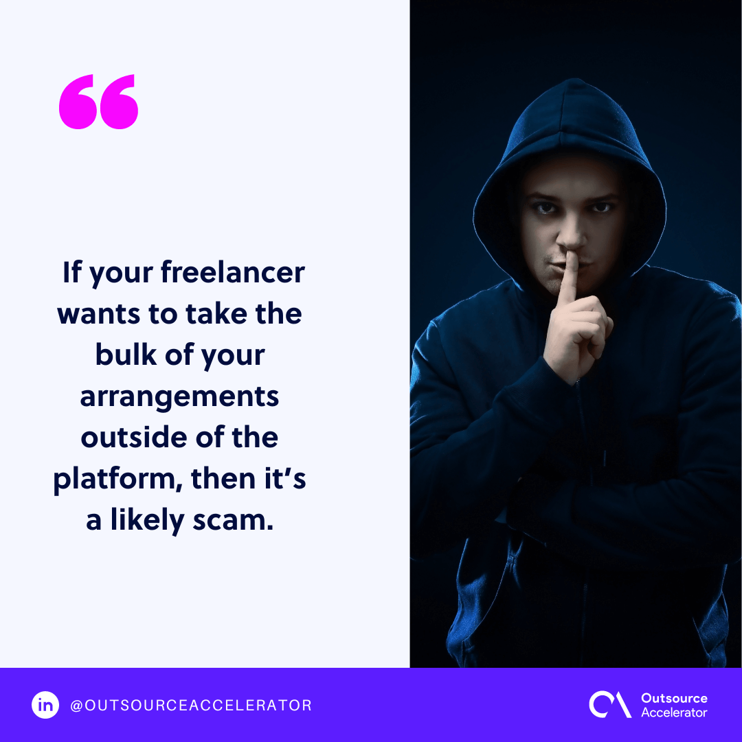 How to avoid scams on Fiverr, Upwork, and Freelancer | Outsource ...