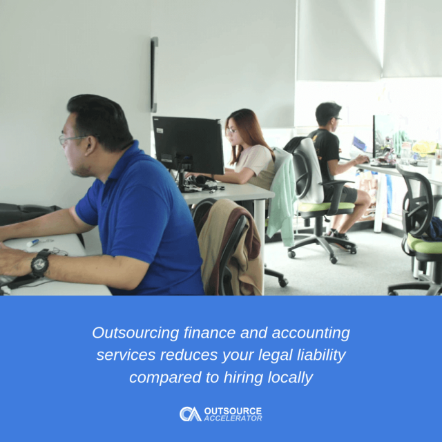 Types of outsourced finance and accounting services | Outsource Accelerator