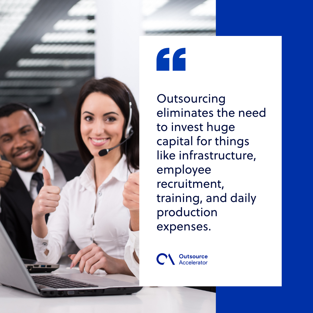 10 Reasons why you need to outsource your business | Outsource Accelerator