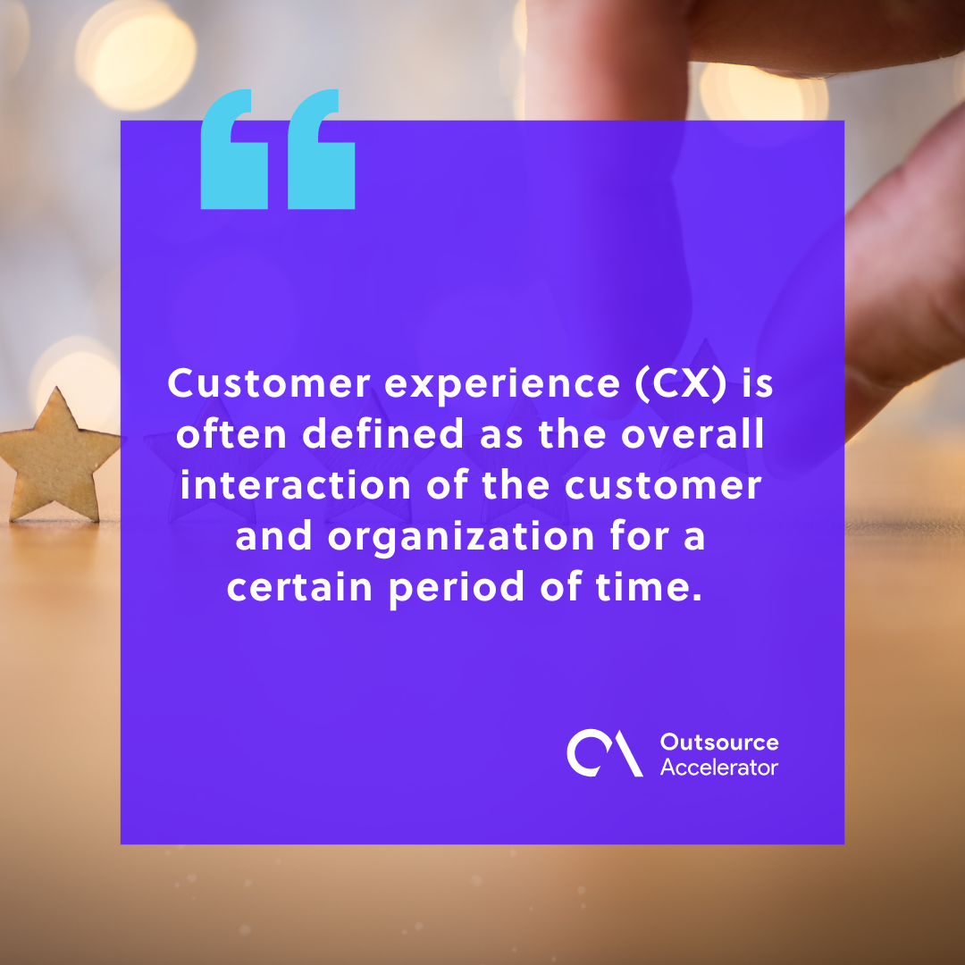 Customer Experience | Outsourcing Glossary | Outsource Accelerator