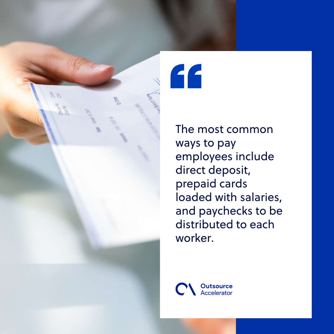 Payroll | Outsourcing Glossary | Outsource Accelerator