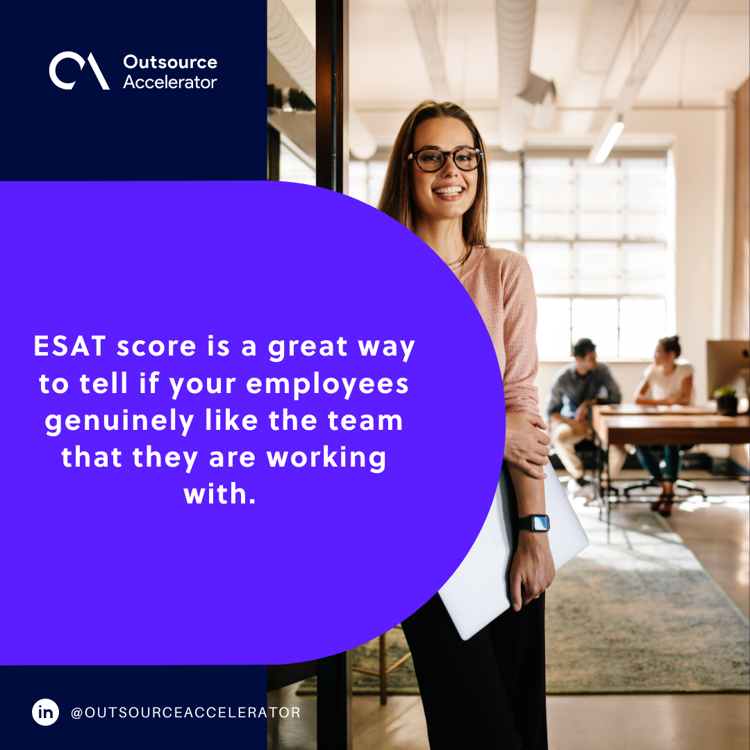 Employee Satisfaction (ESAT) | Outsourcing Glossary | Outsource Accelerator