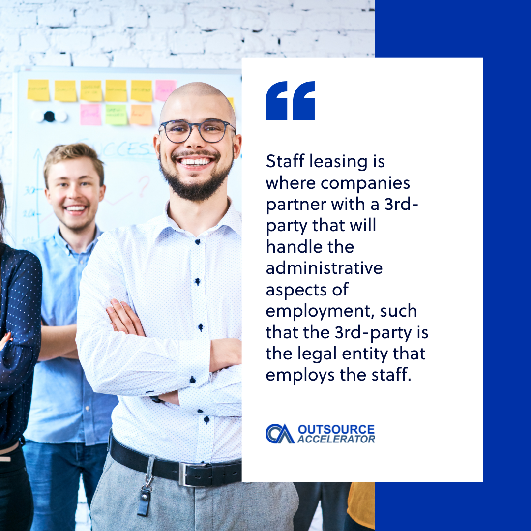 Staff Leasing | Outsourcing Glossary | Outsource Accelerator