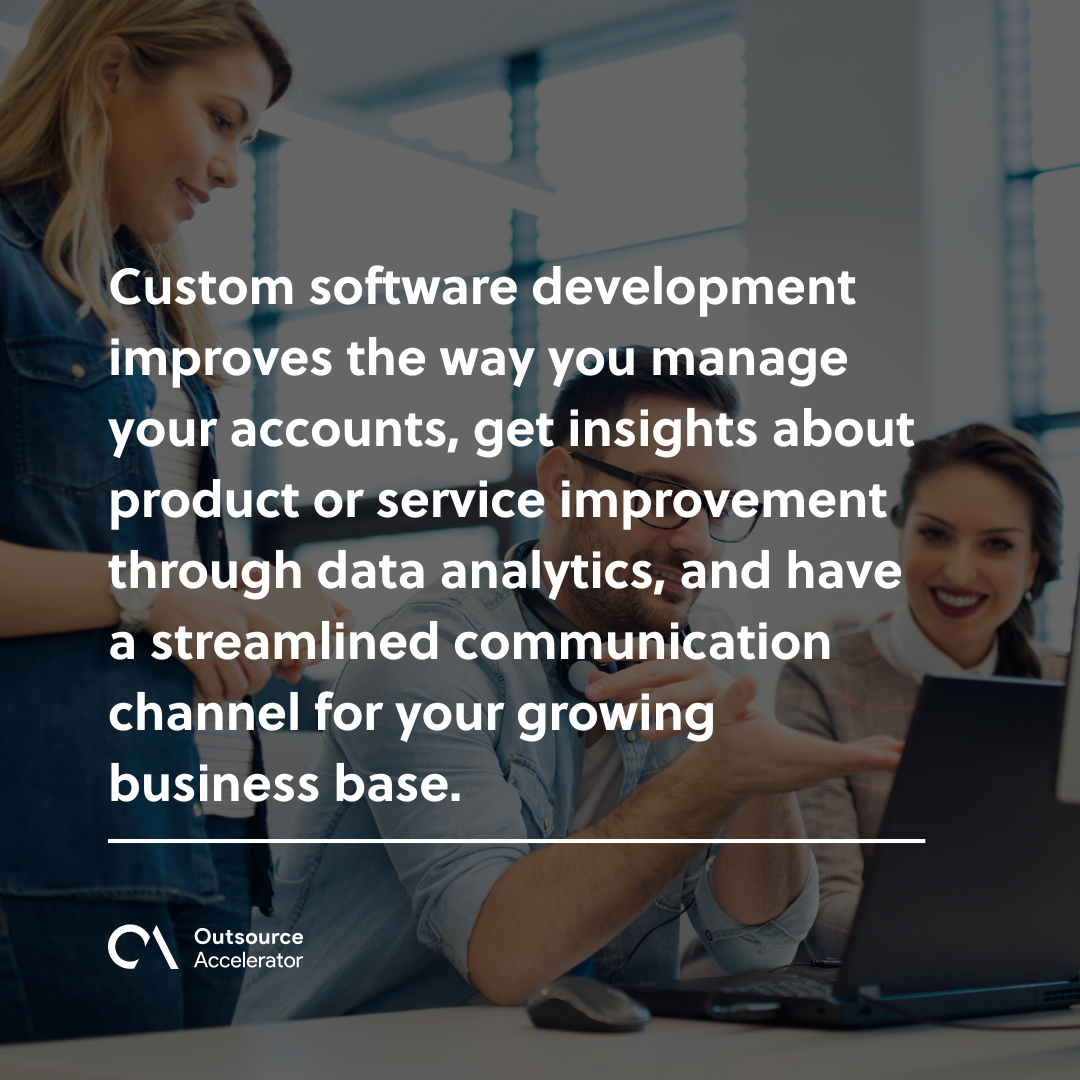 Custom software development for businesses | Outsource Accelerator