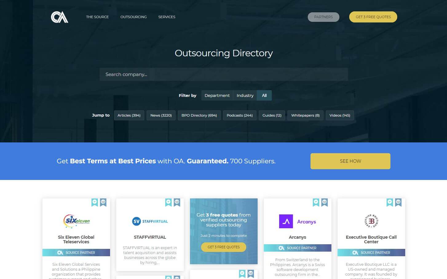BPO Directory | Outsource Accelerator
