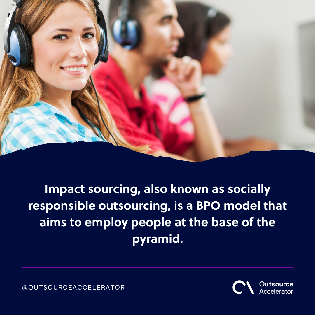 Impact Sourcing | Outsourcing Glossary | Outsource Accelerator