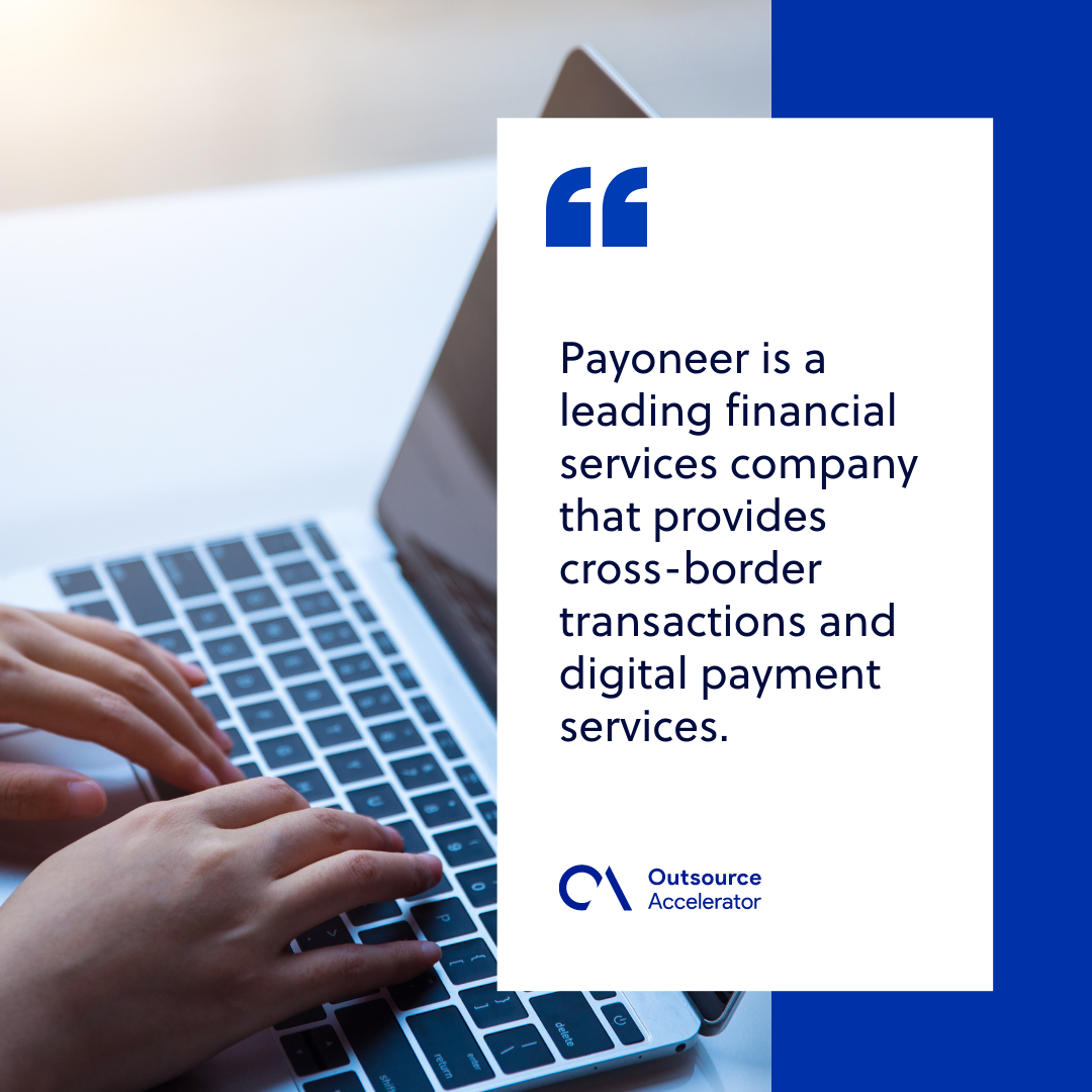 Payoneer | Outsourcing Glossary | Outsource Accelerator