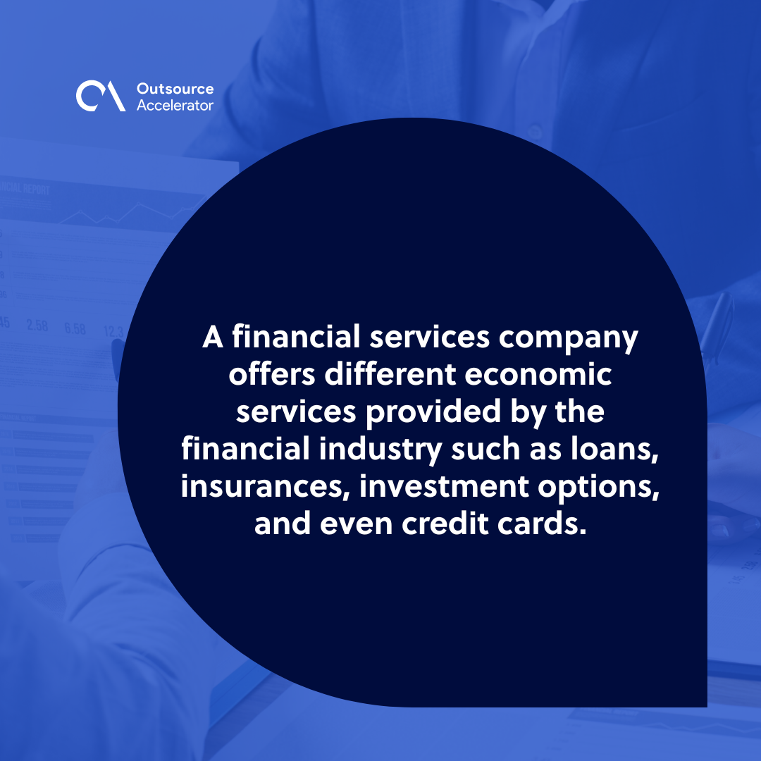 Financial Services Company | Outsourcing Glossary | Outsource Accelerator