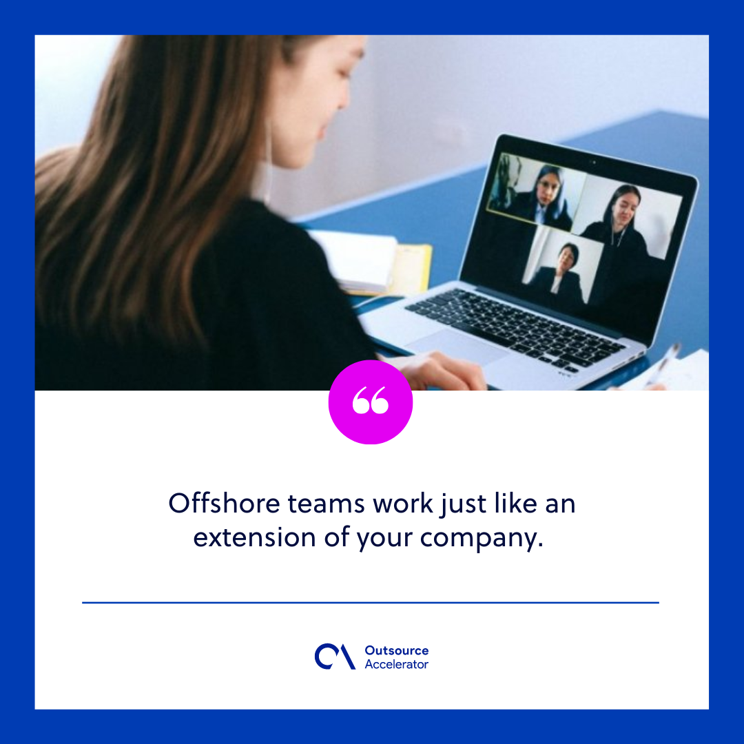 The benefits of having offshore teams | Outsource Accelerator
