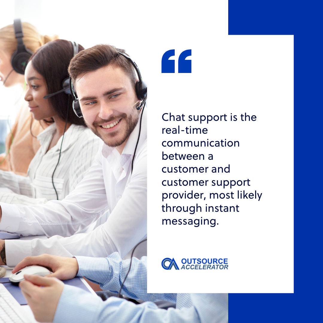 Chat Support | Outsourcing Glossary | Outsource Accelerator