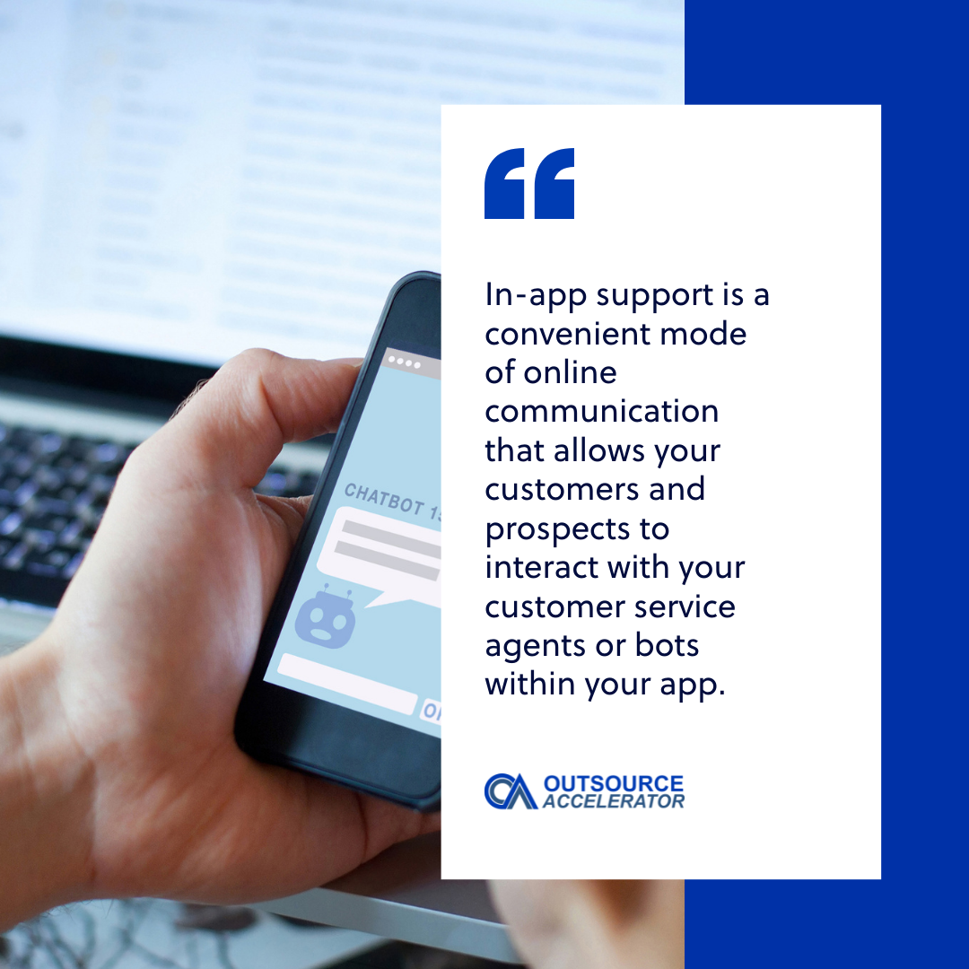 In-app support | Outsourcing Glossary | Outsource Accelerator