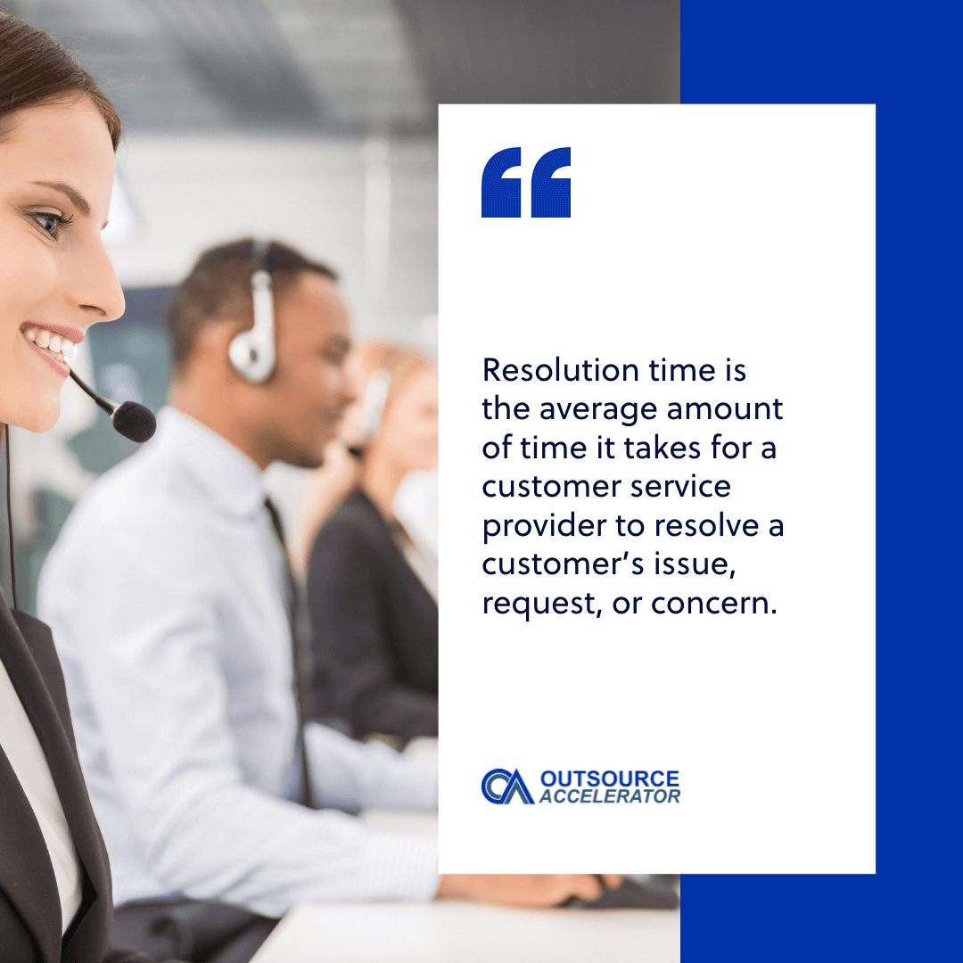 Resolution Time | Outsourcing Glossary | Outsource Accelerator