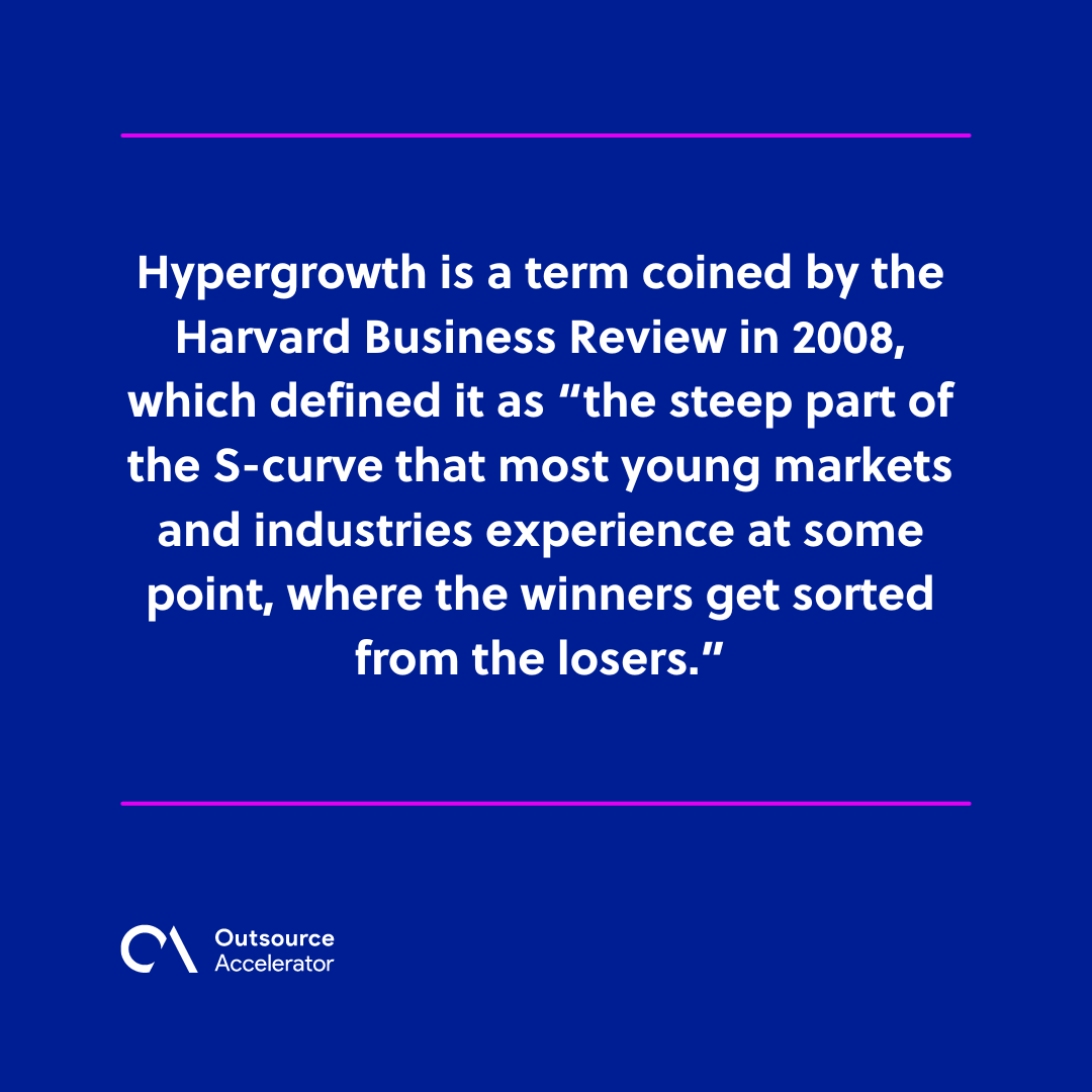 Hypergrowth | Outsourcing Glossary | Outsource Accelerator