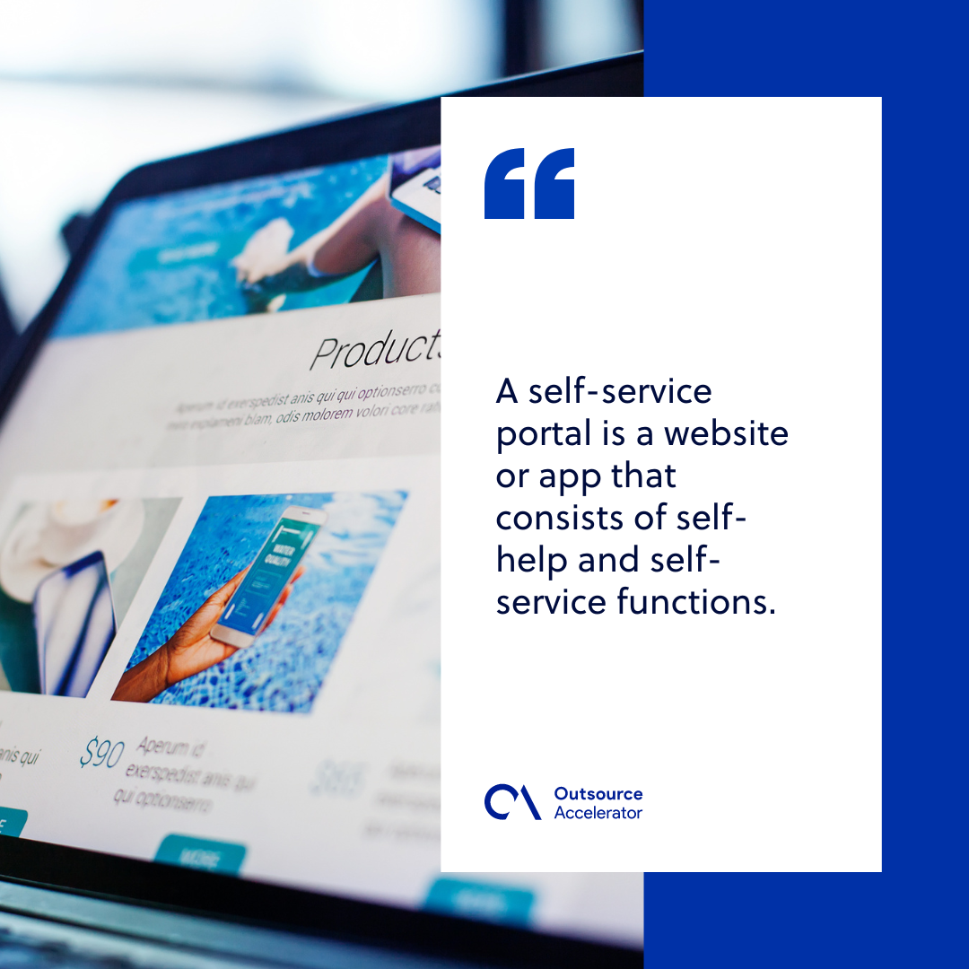 Self-Service Portal | Outsourcing Glossary | Outsource Accelerator