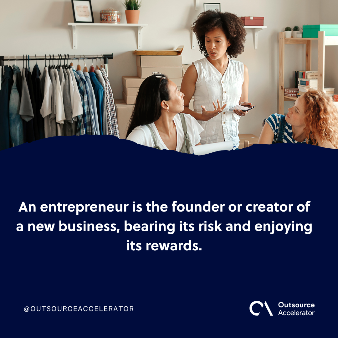 Entrepreneur | Outsourcing Glossary | Outsource Accelerator