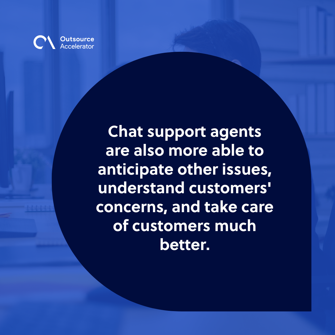 Advantages of outsourcing chat support functions | Outsource Accelerator