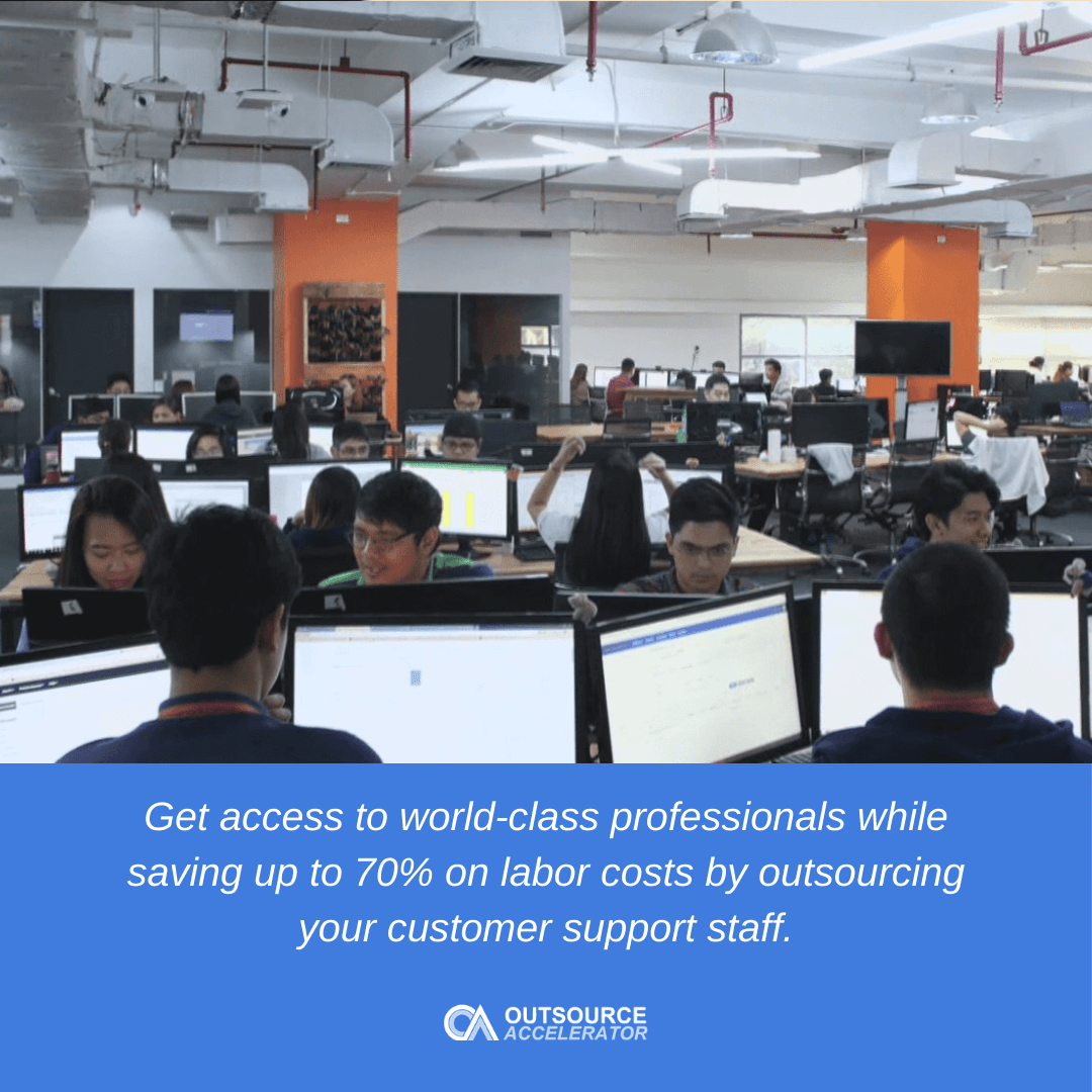 Outsourcing customer support functions | Outsource Accelerator