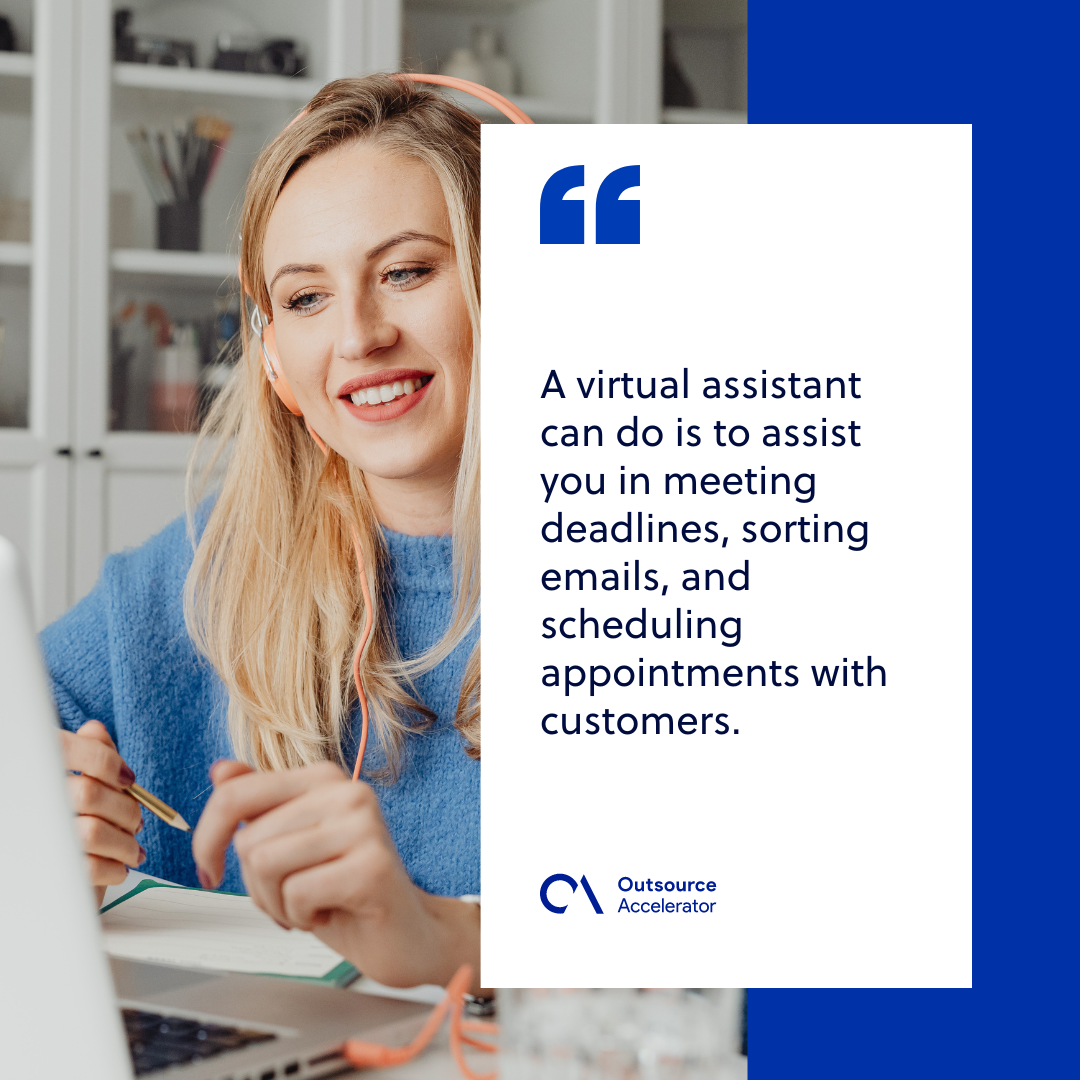 Duties of a virtual assistant: How can they help your business? | Outsource Accelerator