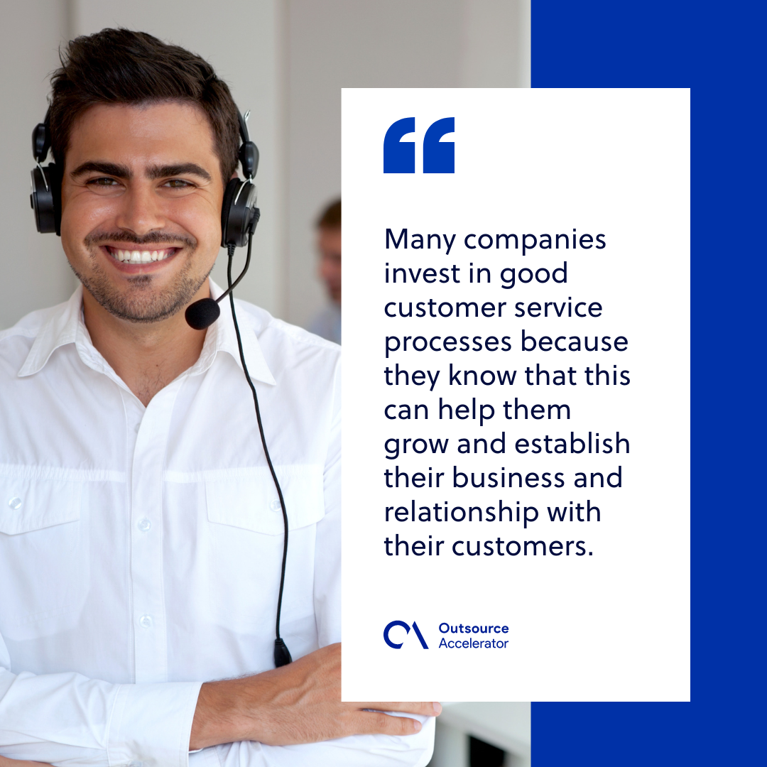 Important customer service processes for business | Outsource Accelerator