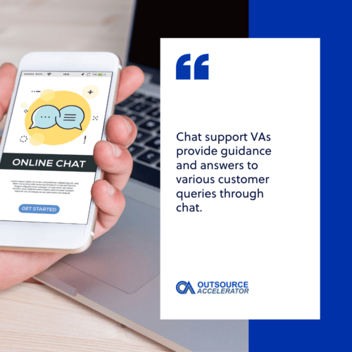 Chat Support Virtual Assistant | Outsourcing Glossary | Outsource Accelerator