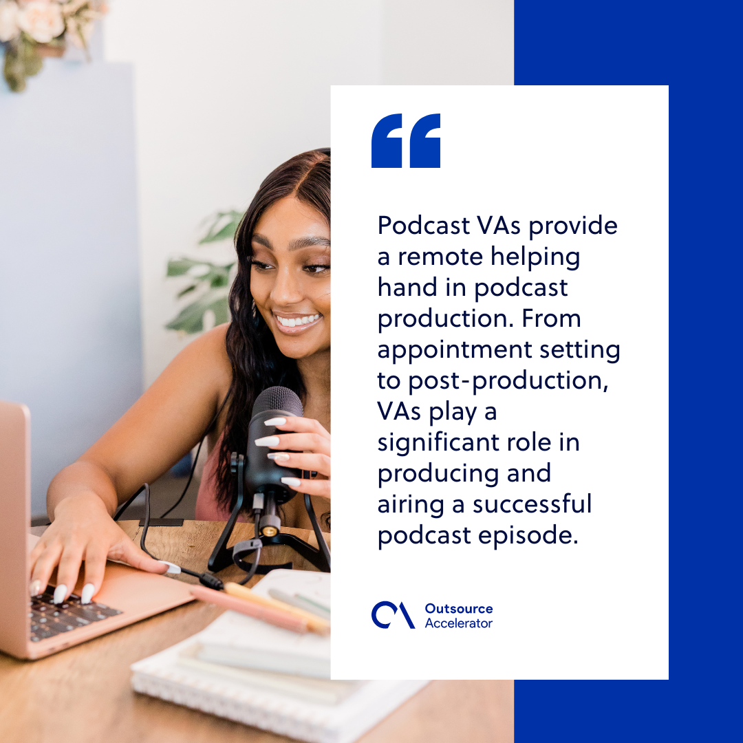 Podcast Virtual Assistant | Outsourcing Glossary | Outsource Accelerator