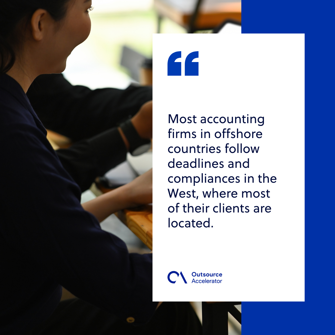 Offshore accounting benefits for business | Outsource Accelerator