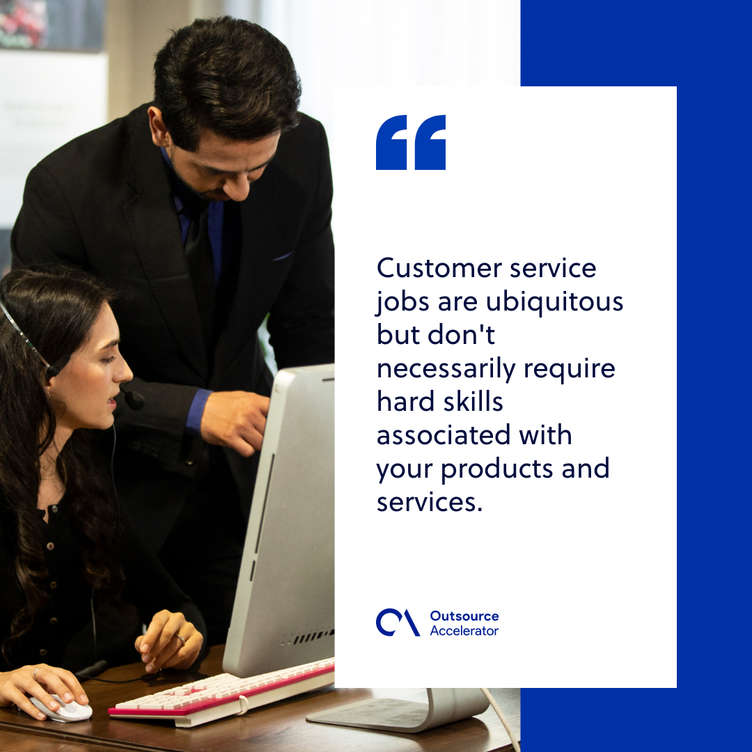 Customer support and customer service differences | Outsource Accelerator
