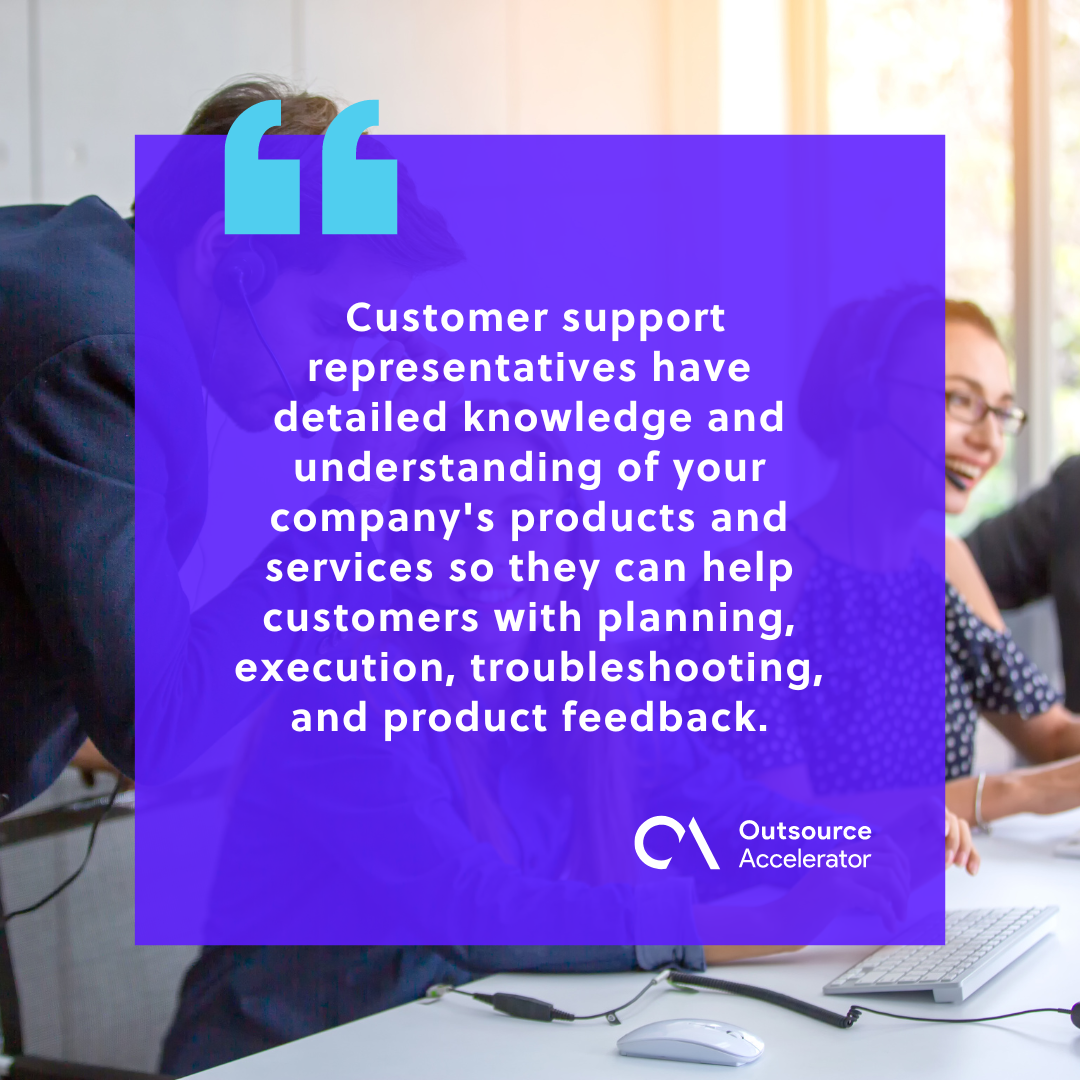 Customer support and customer service differences | Outsource Accelerator