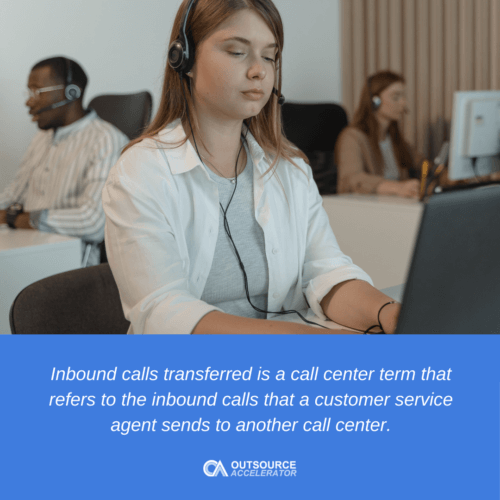 Inbound Calls Transferred | Outsourcing Glossary | Outsource Accelerator