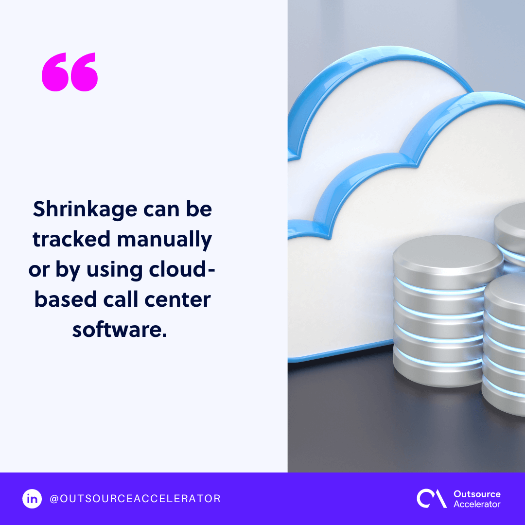 Shrinkage | Outsourcing Glossary | Outsource Accelerator