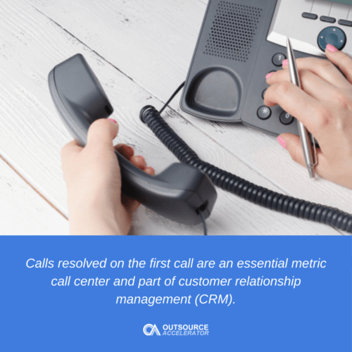 Calls Resolved on First Call | Outsource Glossary | Outsource Accelerator