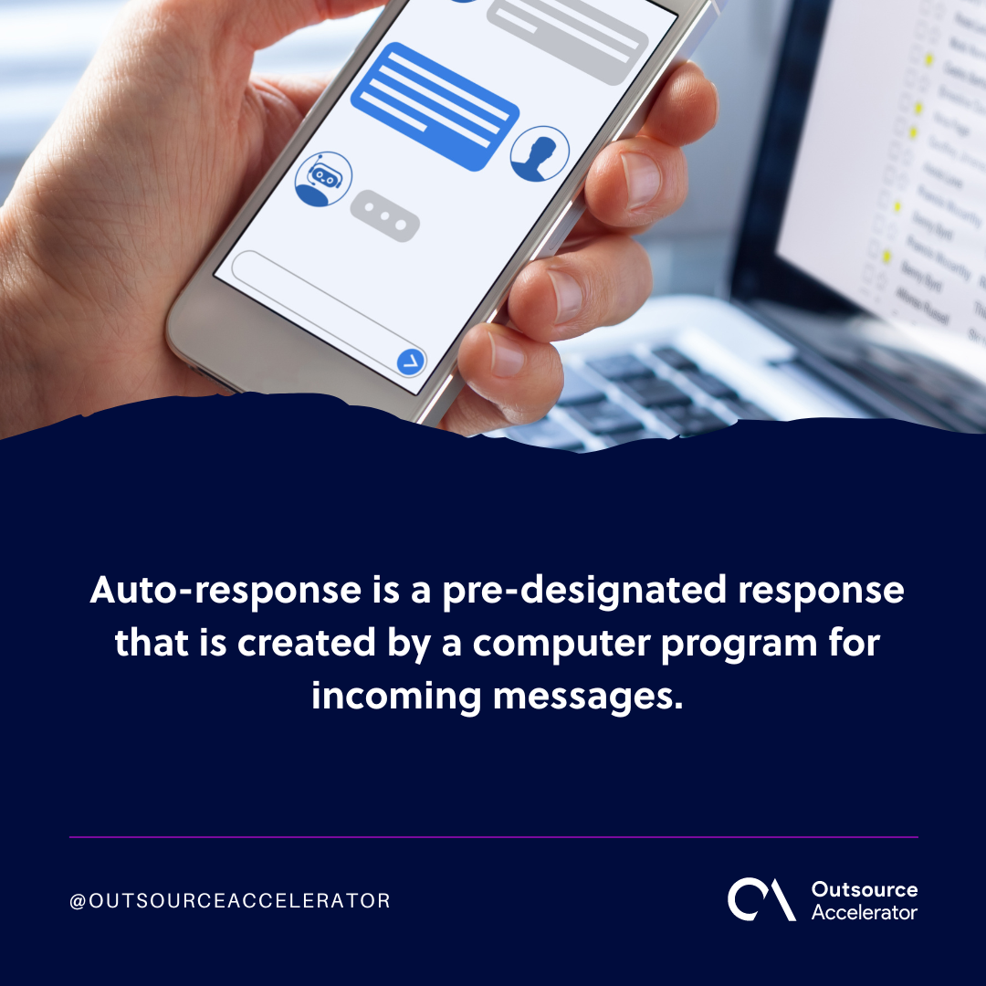 Auto Response | Outsource Glossary | Outsource Accelerator