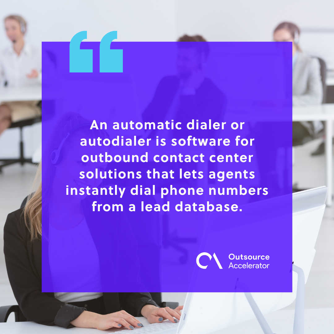 What is an Automatic Dialer? | Outsource Accelerator