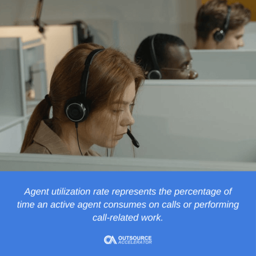 What is the Agent Utilization Rate? | Outsource Accelerator