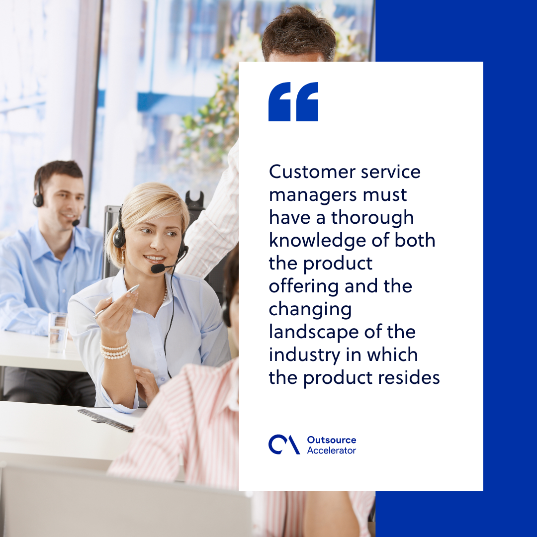 Achieve customer success with a customer service manager | Outsource ...