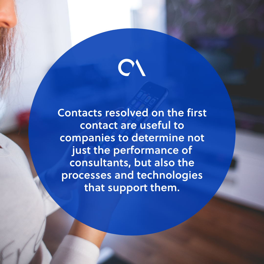 Contacts Resolved on the First Contact | Outsourcing Glossary ...