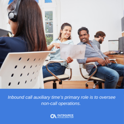 Inbound Call Auxiliary Time | Outsourcing Glossary | Outsource Accelerator