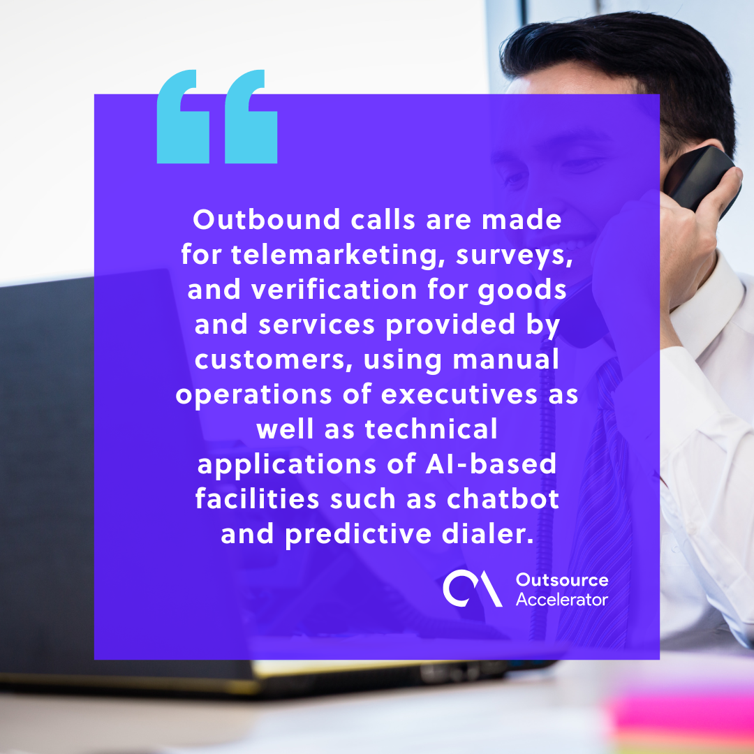 Outbound Call Types | Outsourcing Glossary | Outsource Accelerator