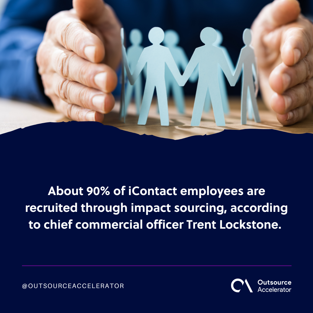 A hand up: Impact sourcing with iContact BPO | Outsource Accelerator