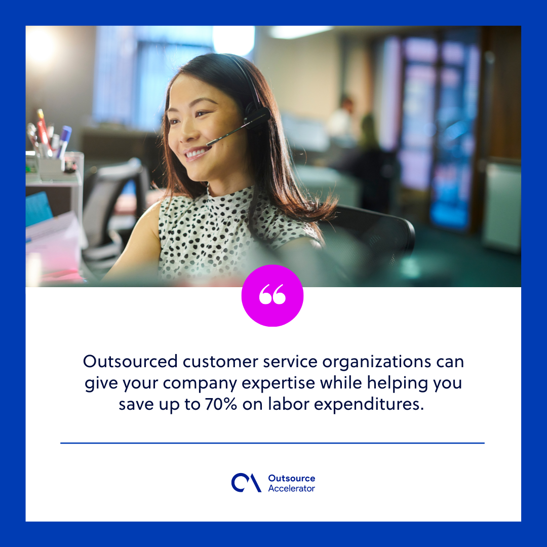 Outsourcing customer service 101 | Outsource Accelerator