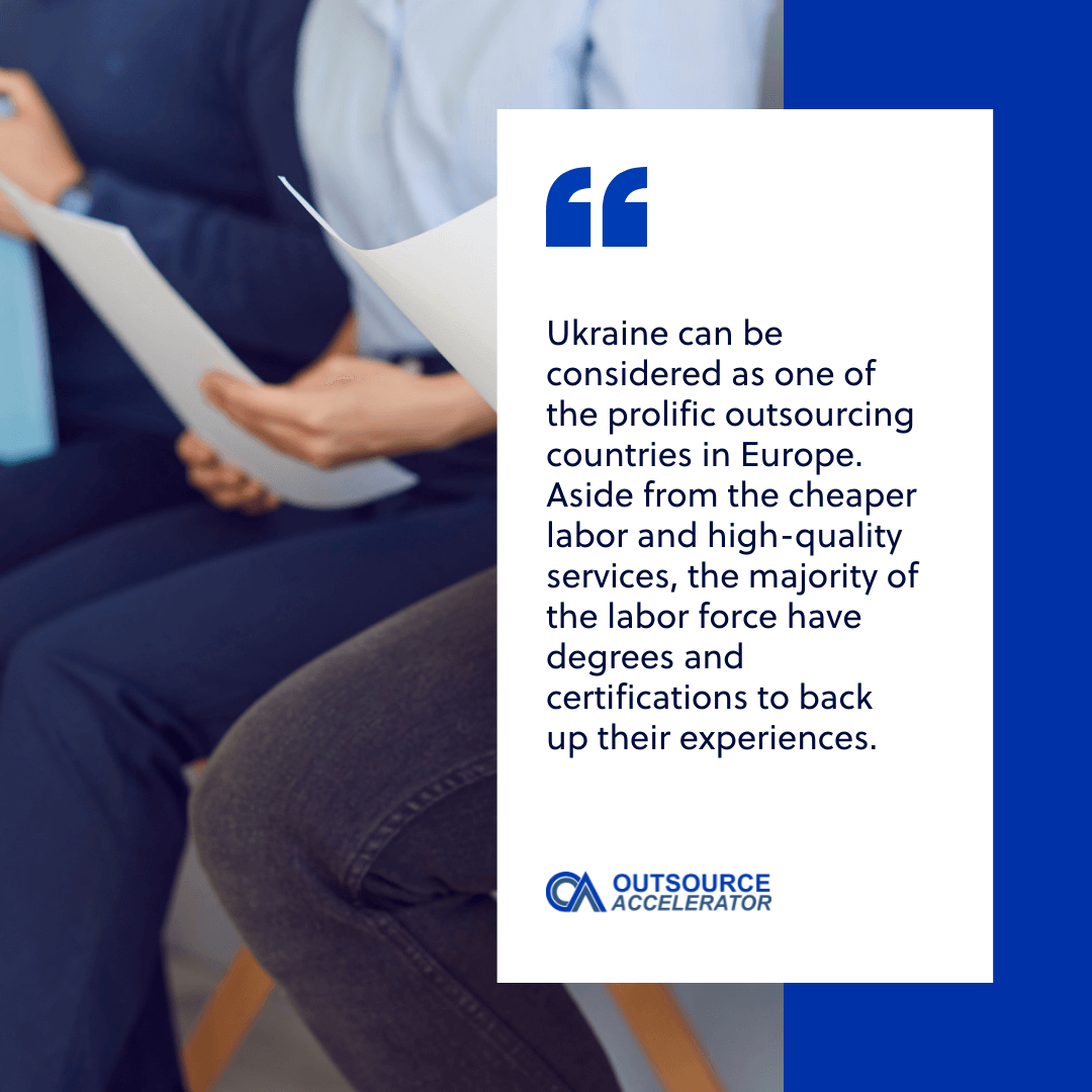 The outsourcing sector in Ukraine | Outsource Accelerator