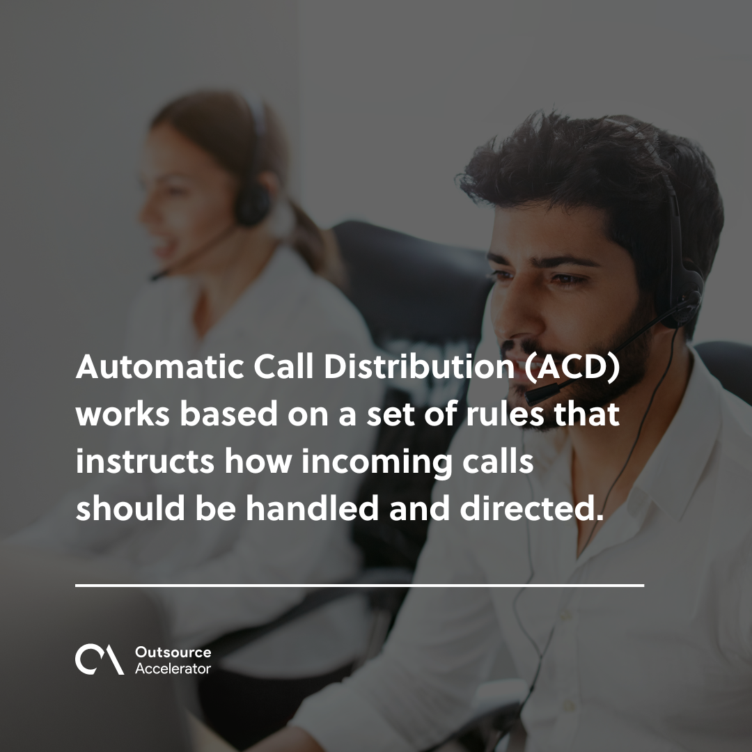 What is automatic call distribution? | Outsource Accelerator