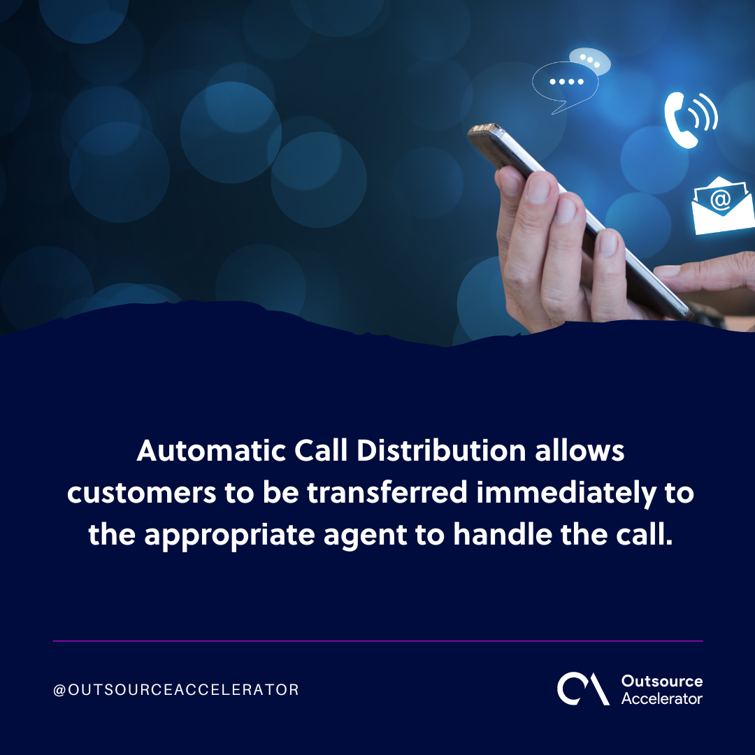 What is automatic call distribution? | Outsource Accelerator