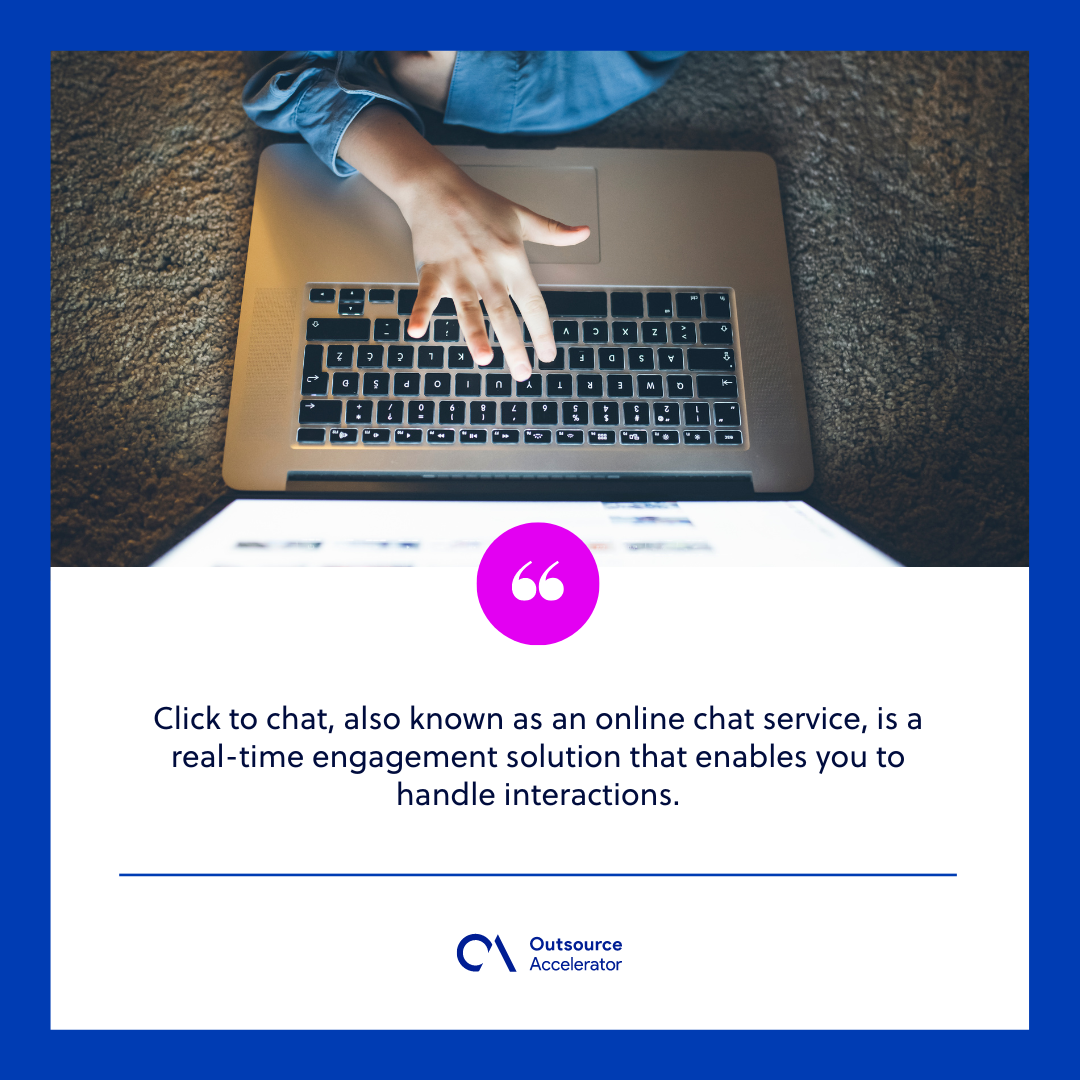 Click to chat | Outsourcing Glossary | Outsource Accelerator