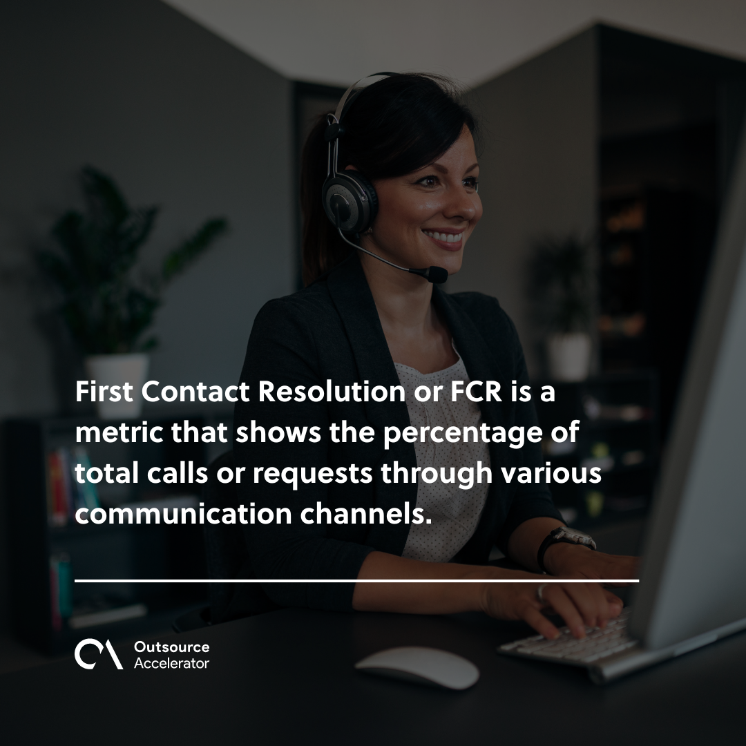 First Contact Resolution | Outsourcing Glossary | Outsource Accelerator