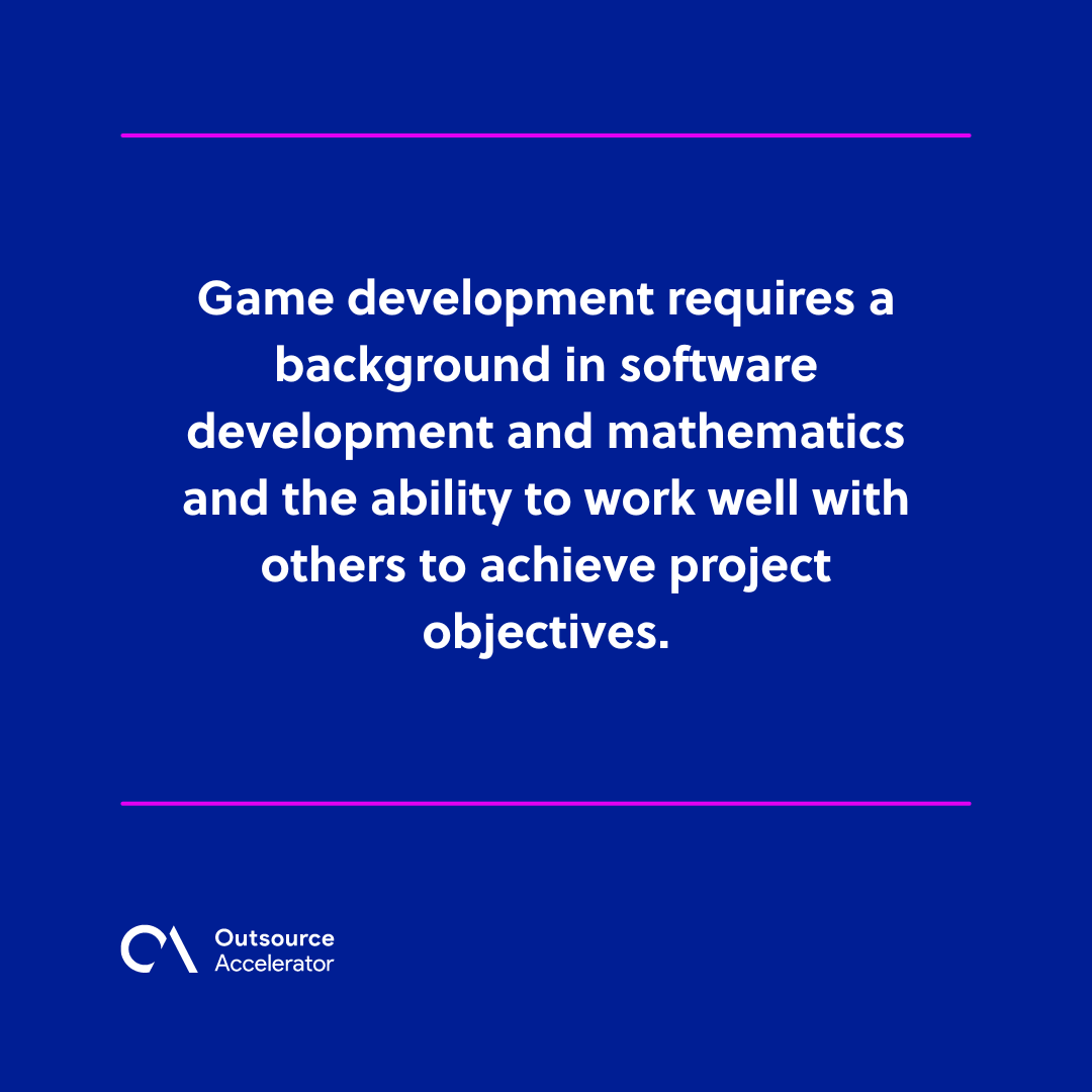 Game development | Outsourcing Glossary | Outsource Accelerator