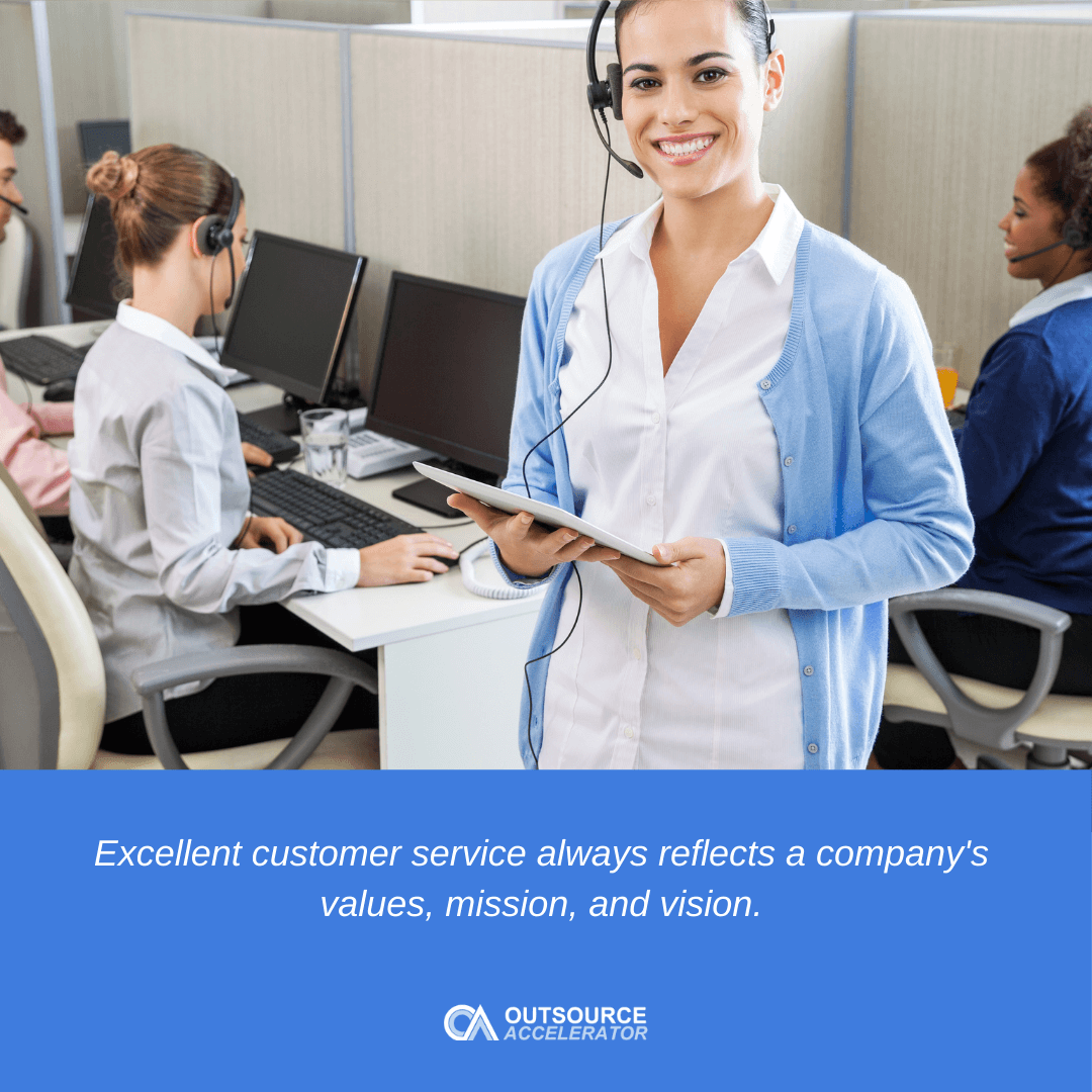 What does customer service mean to you? | Outsource Accelerator