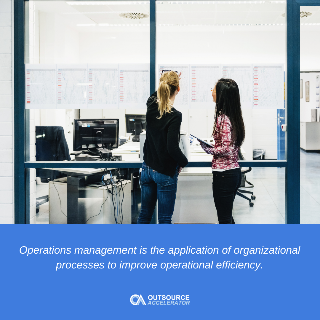 Operations management | Outsourcing Glossary | Outsource Accelerator