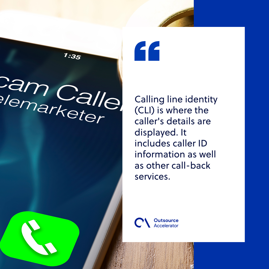 Calling Line Identity | Outsourcing Glossary | Outsource Accelerator