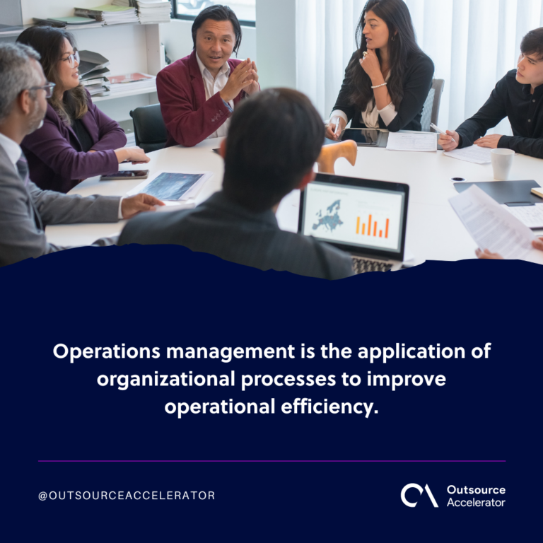 Operations management | Outsourcing Glossary | Outsource Accelerator